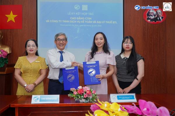 🤝 Signing Ceremony of Cooperation between CTIM College and BTL ...